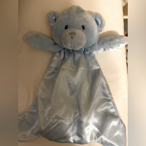 Gund | Toys | Baby Gund Blue Huggybuddy Security Blanket Lovey Plush ...